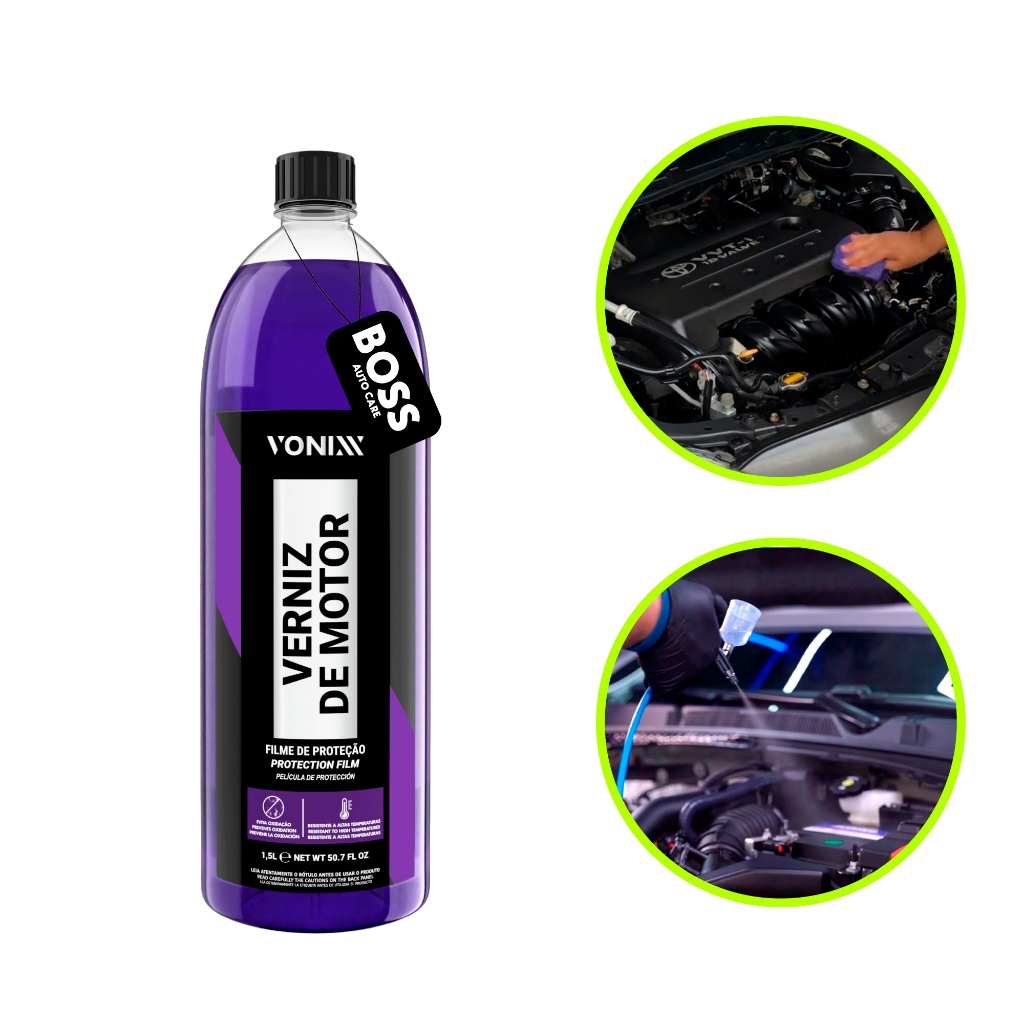 Verniz Motor 1,5l Vonixx Protege Dá Brilho Renova Motor | Shopee Brasil