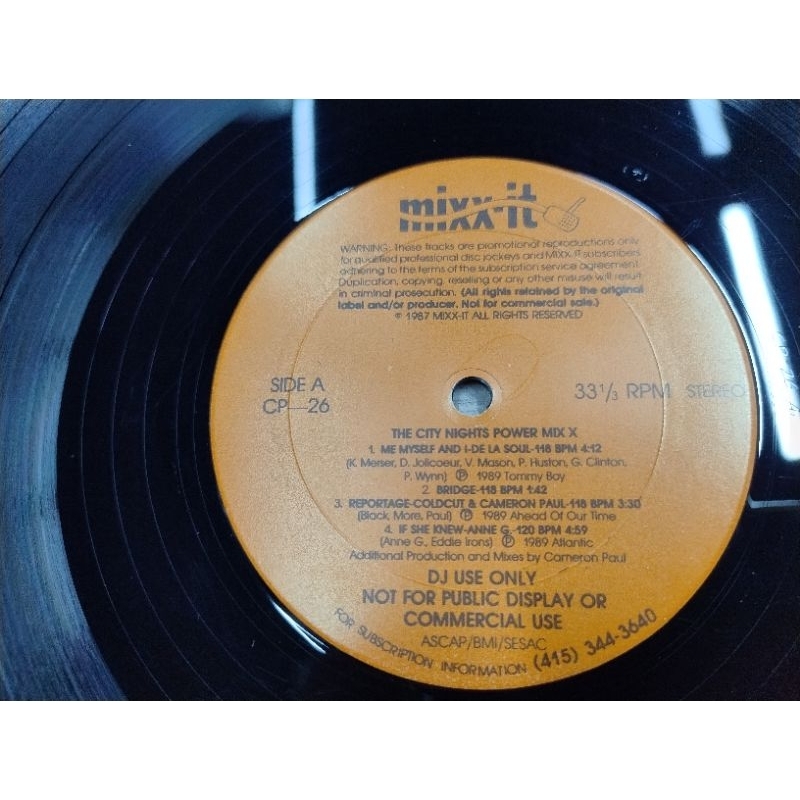 LP mixx-it 26 the city nights power mix it 26 dj use only | Shopee Brasil