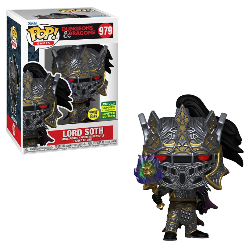 Funko Pop Games Dungeons & Dragons San Diego Comic Con 2024 - Lord Soth ...