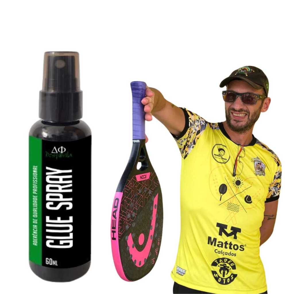Grip em Spray para Beach Tennis e Padel - Melhor Fixação ...