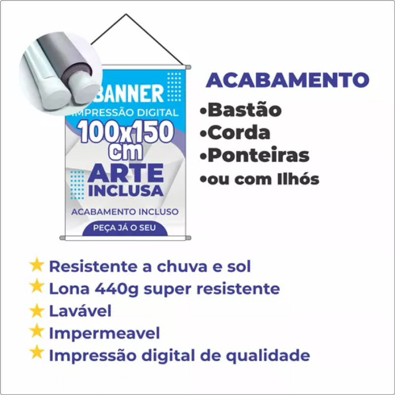 banner personalizado arte inclusa para eventos aniversários e ...