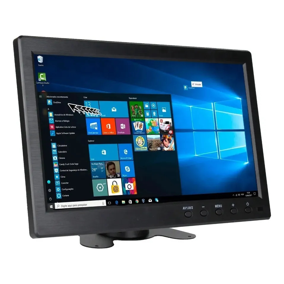 Monitor Automotivo 10.1 Polegadas Colorido Hdmi/vga/usb Haiz | Shopee ...