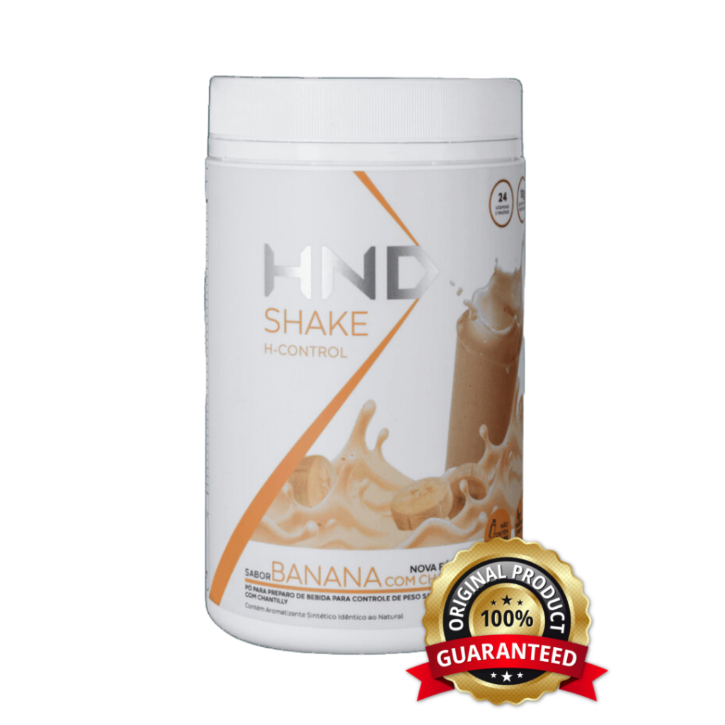 Shake Hinode HND H-Control Sabor Banana Com Chantilly - 450g | Shopee Brasil