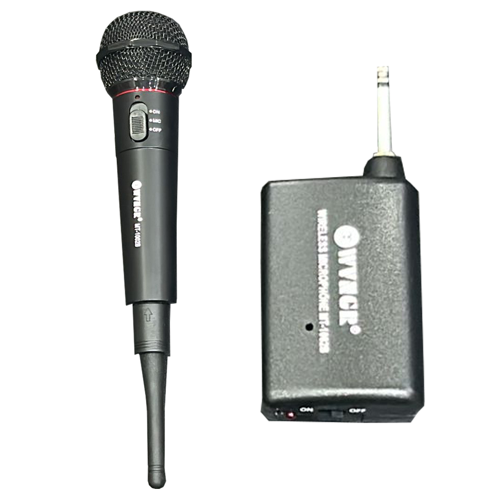 Microfone Profissional Sem Fio Wireless Dinâmico MT1002B WVNGR | Shopee ...
