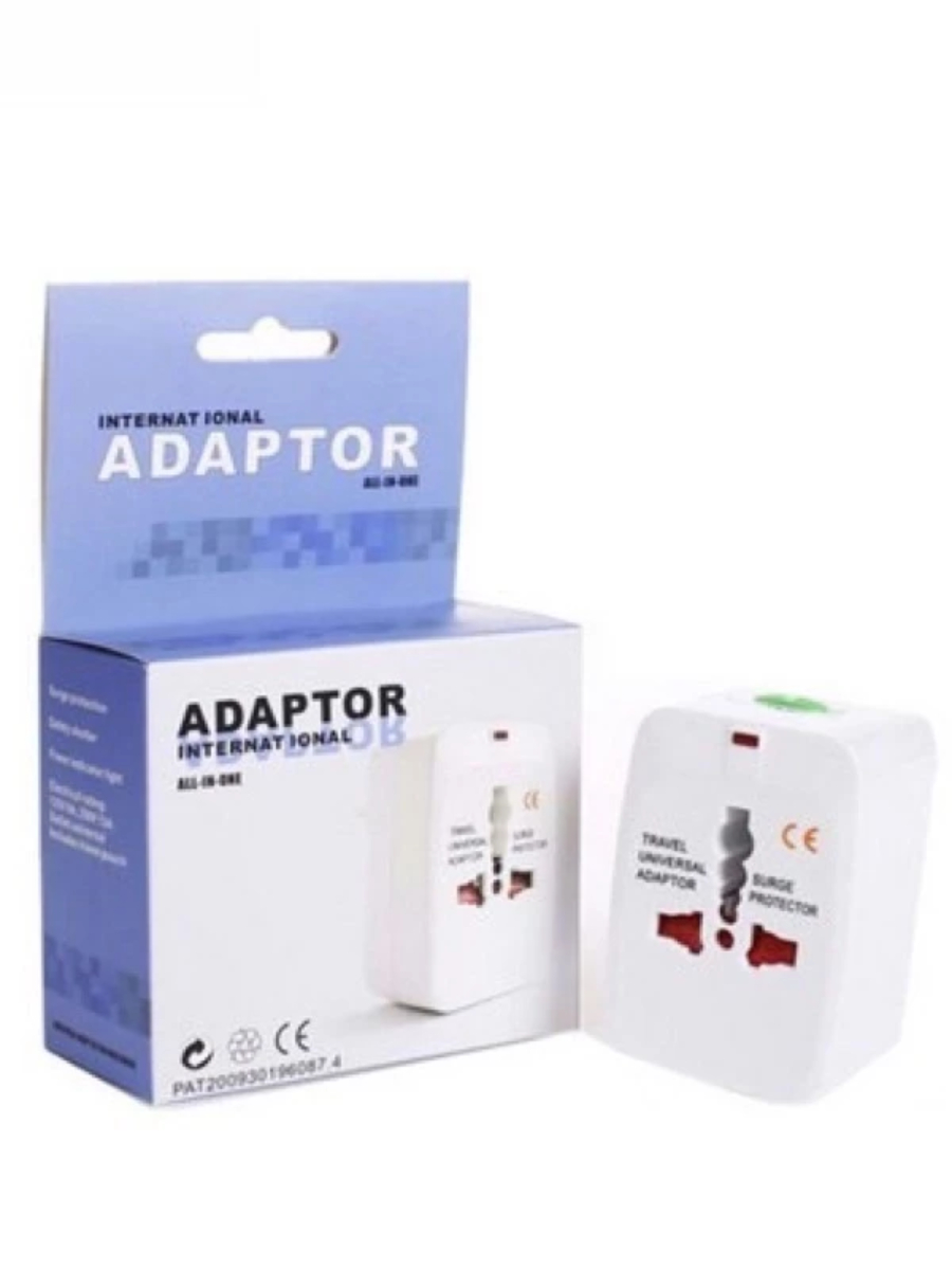 Adaptador International All-in-one Tomada Universal Viagem + 150 Países Para Viagem | Shopee Brasil