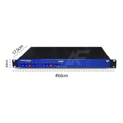 RACK ORGANIZADOR PARA CÂMERAS CFTV POWER BALUN HD 8000 FULL HD 8CH ...