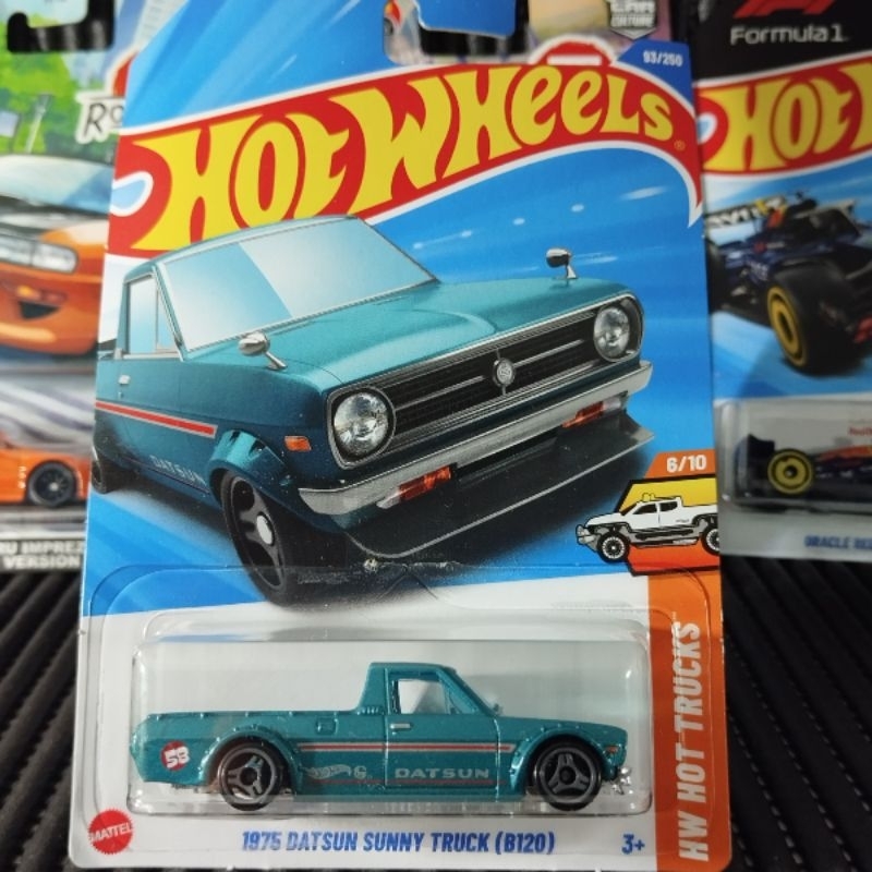Hot Wheels 1975 DATSUN SUNNY TRUCK (B120) - Escala 1:64 | Original Lacrado | Shopee Brasil