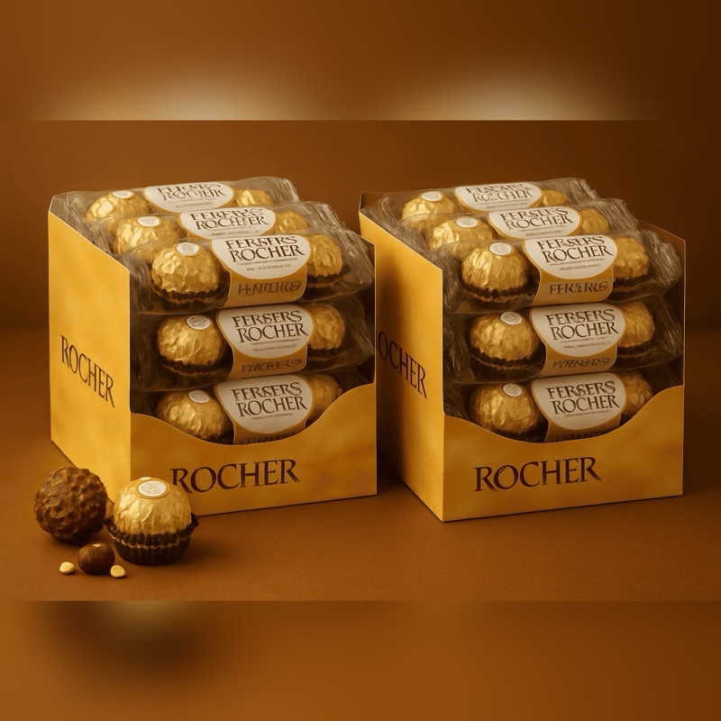 2 Caixas Bombom Ferrero Rocher C/48 - Ferrero | Shopee Brasil