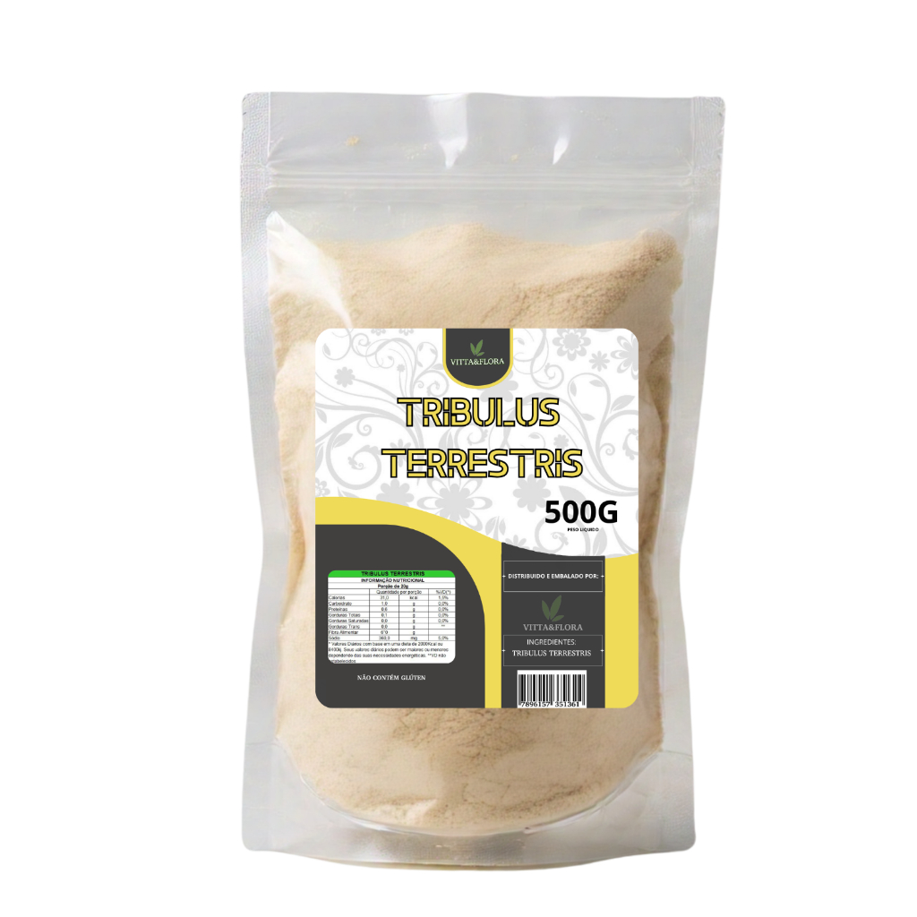 Tribulos Premium em Pó 500g E 1KG Vitta&Flora | Shopee Brasil