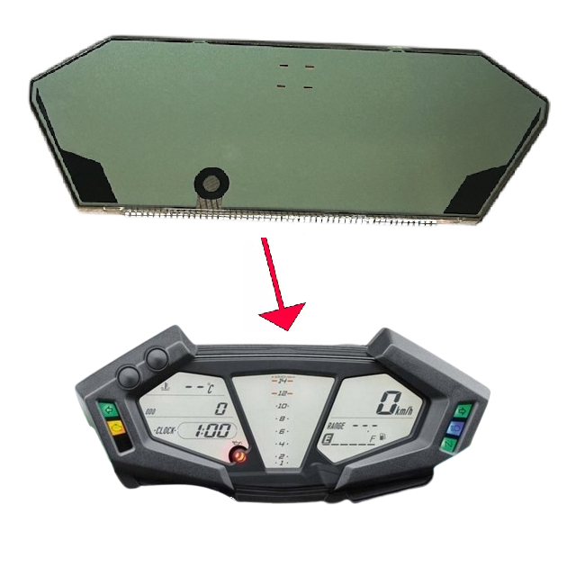 Display Lcd Painel Instrumentos Kawasaki Z800 2013 Á 2017 | Shopee Brasil