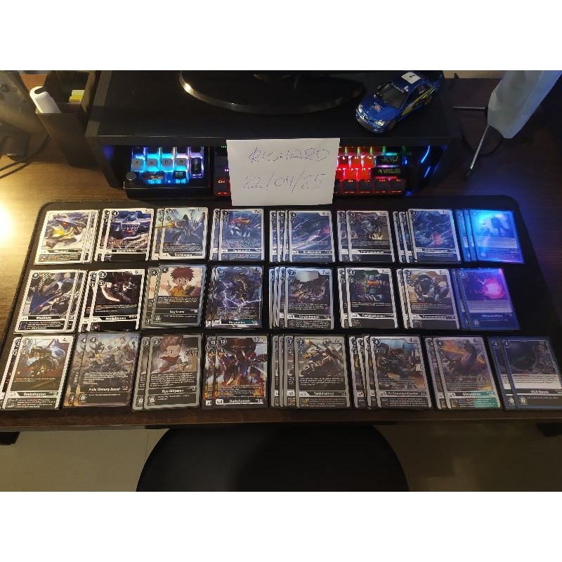 Deck digipolice (Digimon card game) | Shopee Brasil