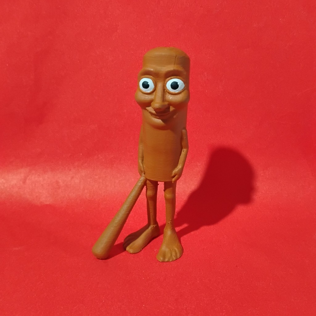 Estátua Decoração Tung Sahur Brain Rot Tiktok meme - Artesanal de ...