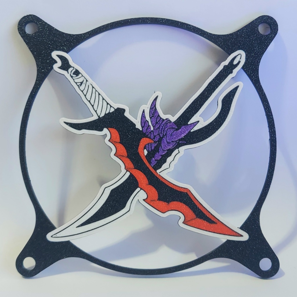 Grade Grelha Cooler Fan Grill 120mm Solo Leveling PC Gamer Setup ...