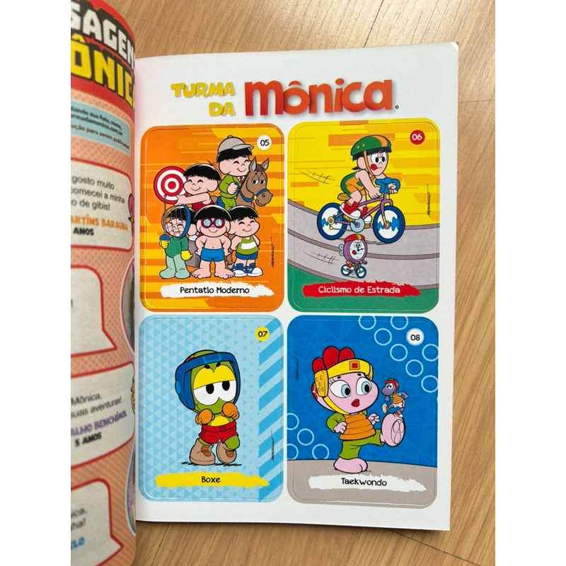Mônica, Cebolinha, Turma da Monica e Chico Bento números 60 com cards ...