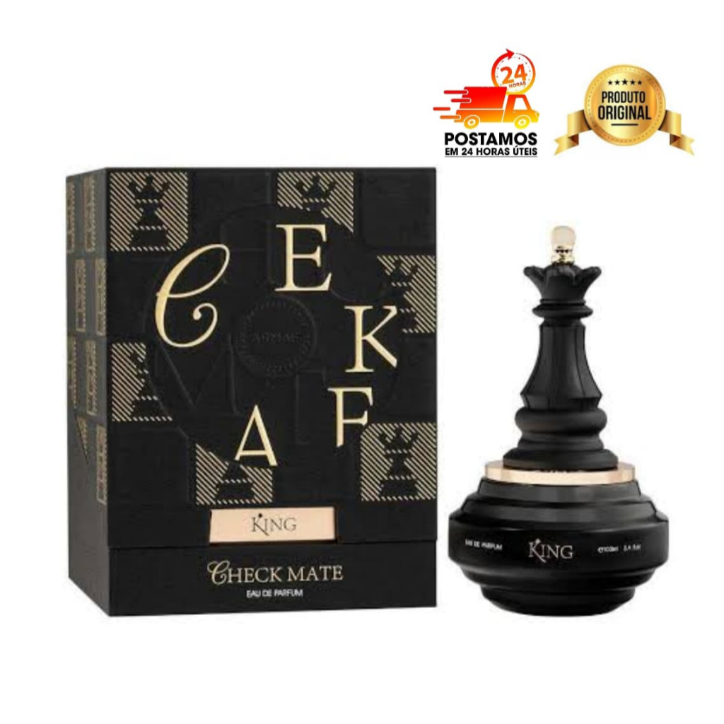 Perfume Árabe Masculino Checkmate King Armaf Eau de Parfum | Shopee Brasil