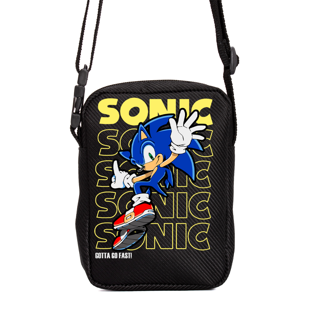 Shoulder Bag Infantil Transversal Unissex 289 Sonic | Shopee Brasil