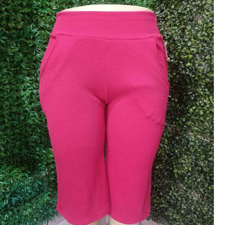 Short feminino / short pedal/ short no joelho/ short abaixo do joelho ...