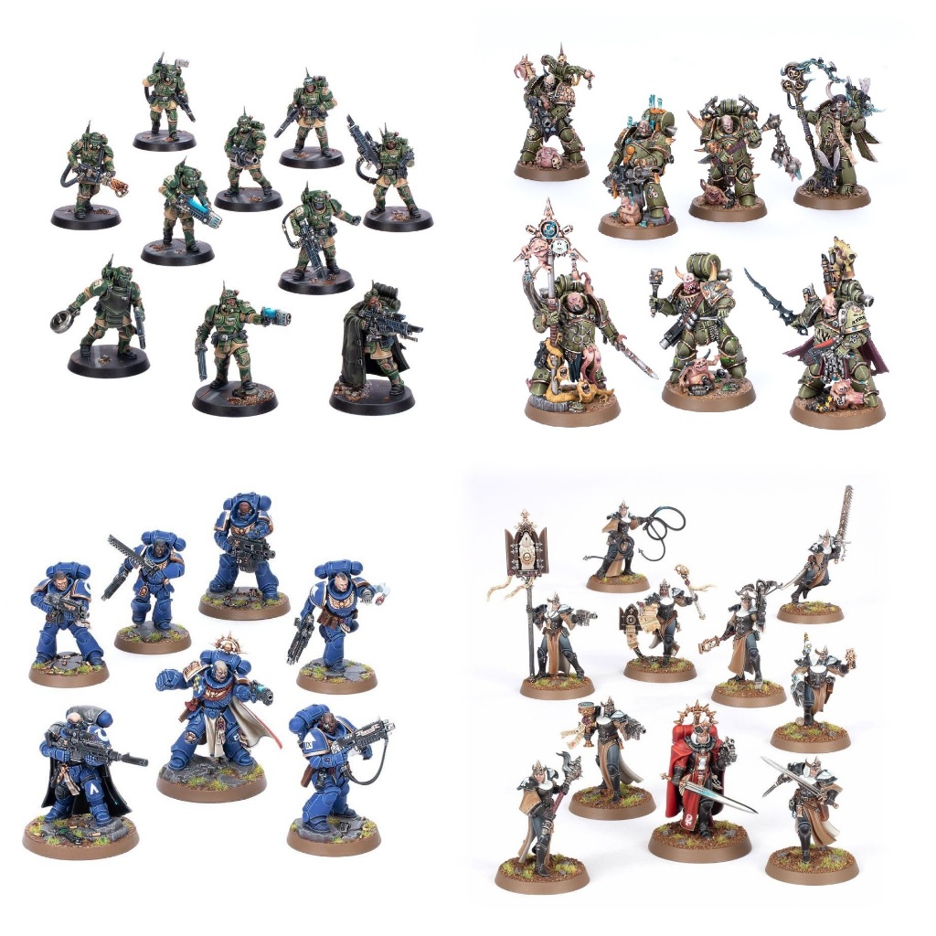 Warhammer 40k Kill Teams Kasrkin Angels of Death Novitiates Talons of ...