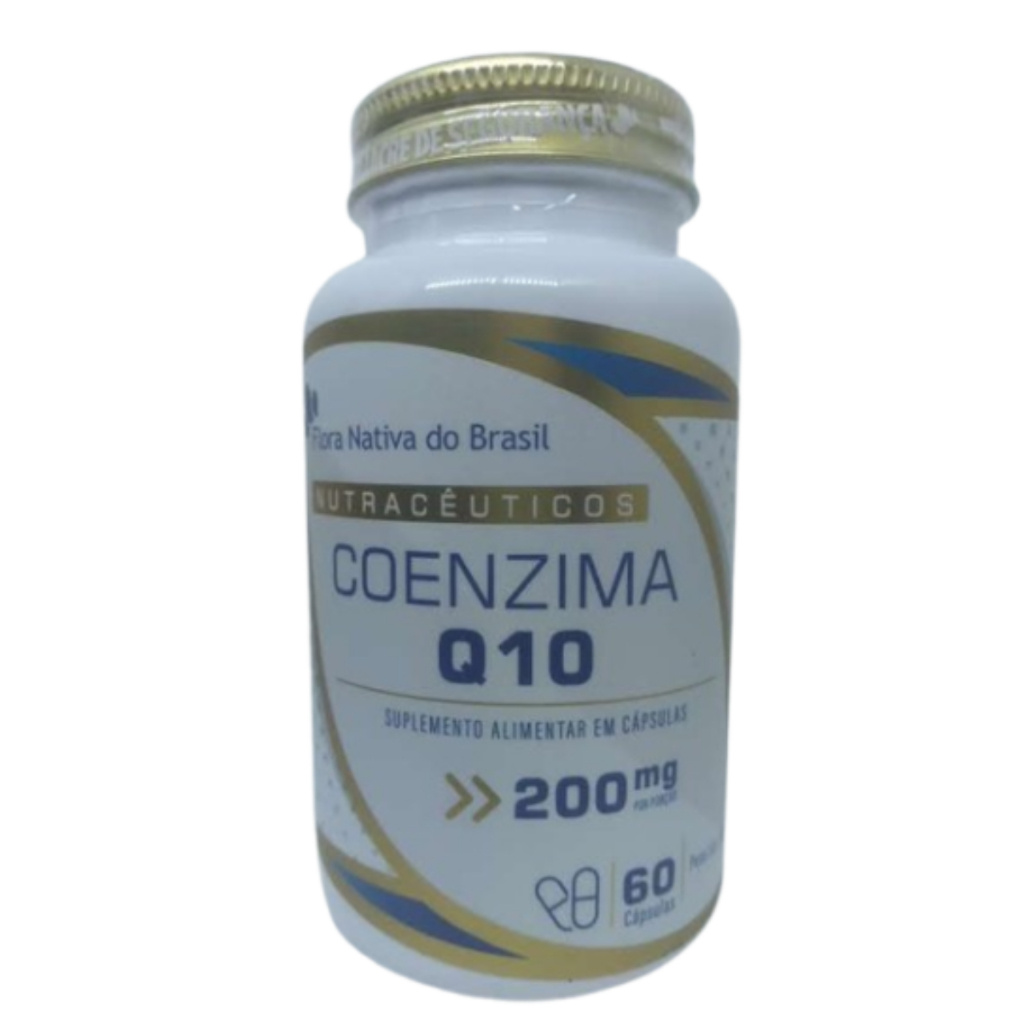 Coenzima Q10 200mg (60 Cápsulas) Flora Nativa -suplemento alimentar | Shopee Brasil