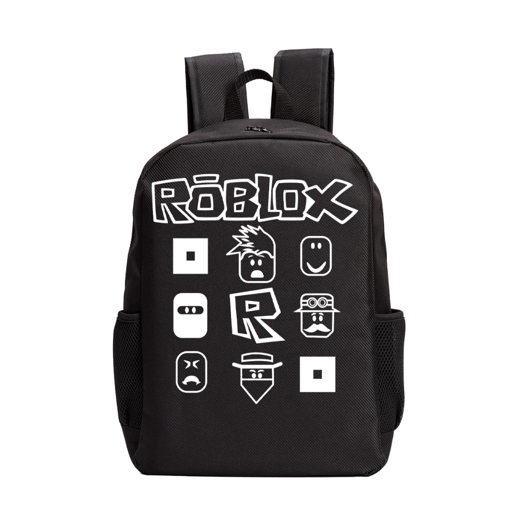 Mochila Escolar Infantil Casual 288 Roblox Logos | Shopee Brasil
