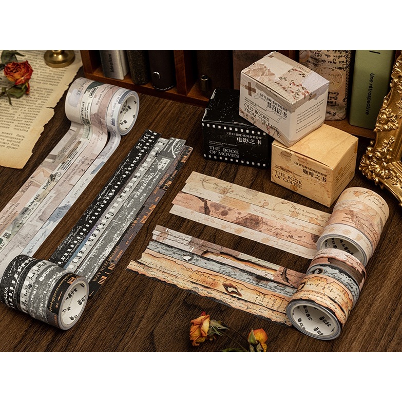 Rolo paper tape - Movie Book (15mm ou 10mm por 2m) | Shopee Brasil