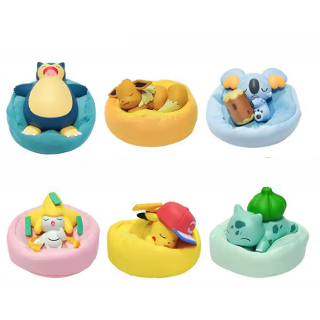 Figures Pokémon Starry Dreams Series Bootleg Réplica Pikachu Snorlax ...