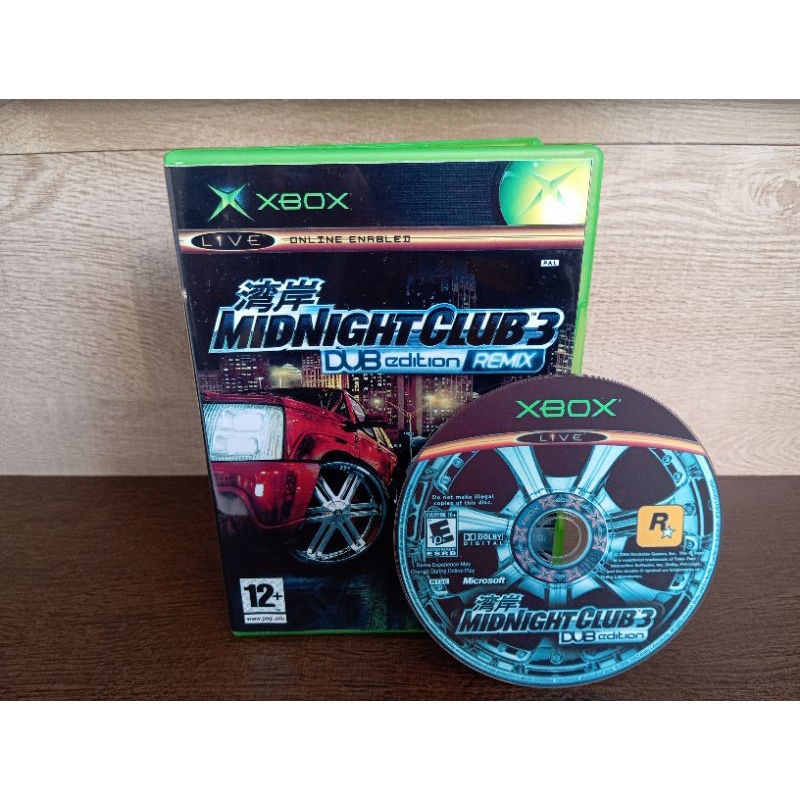 Midnight Club 3 Dub Edition Remix - Xbox Classic (NÃO É XBOX 360 LEIA ...