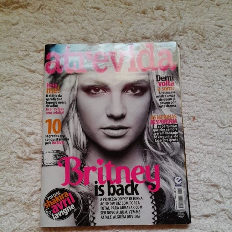 revista atrevida, ed 198, c Britney | Shopee Brasil