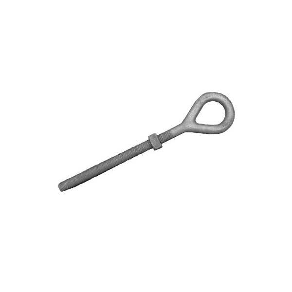 Parafuso Olhal Forjado M16 400mm com Porca | Shopee Brasil