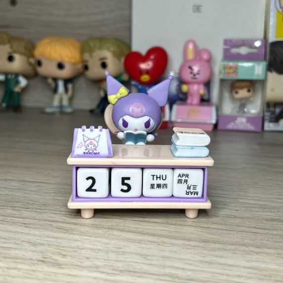 Calendário infinito Kuromi Hello Kitty Bootleg Mini | Shopee Brasil