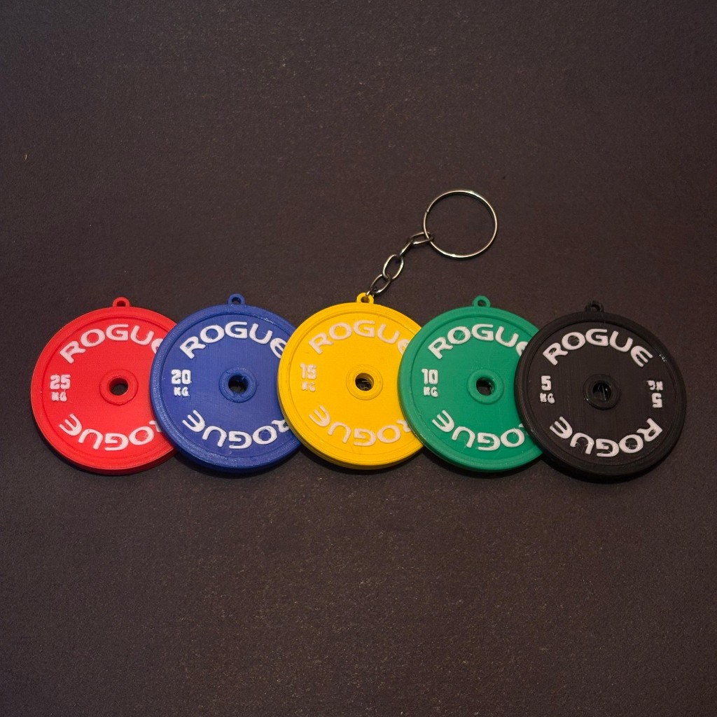 Chaveiro Anilha Rogue Oficial | Customizados | CrossFit e Weightlifting ...
