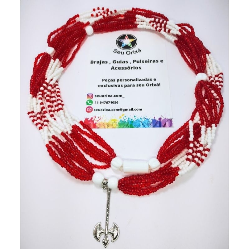 Braja 7 Fios Orixás Xangô umbanda candomblé | Shopee Brasil