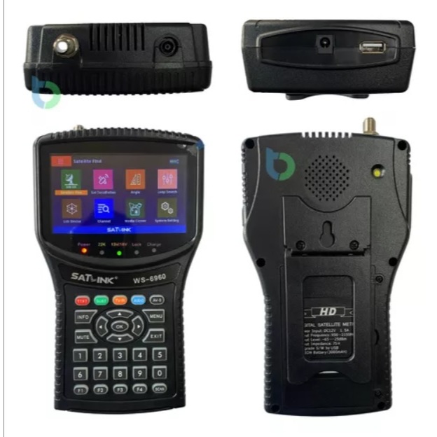 Localizador de Satélite Satlink WS 6960 HD | Shopee Brasil