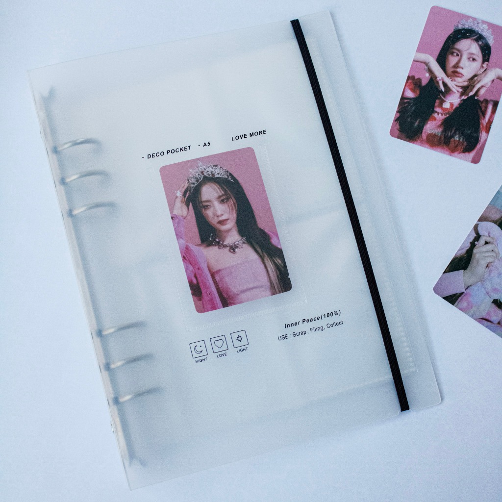 Binder A5 Álbúm para Photocards A5 Transparente | Shopee Brasil