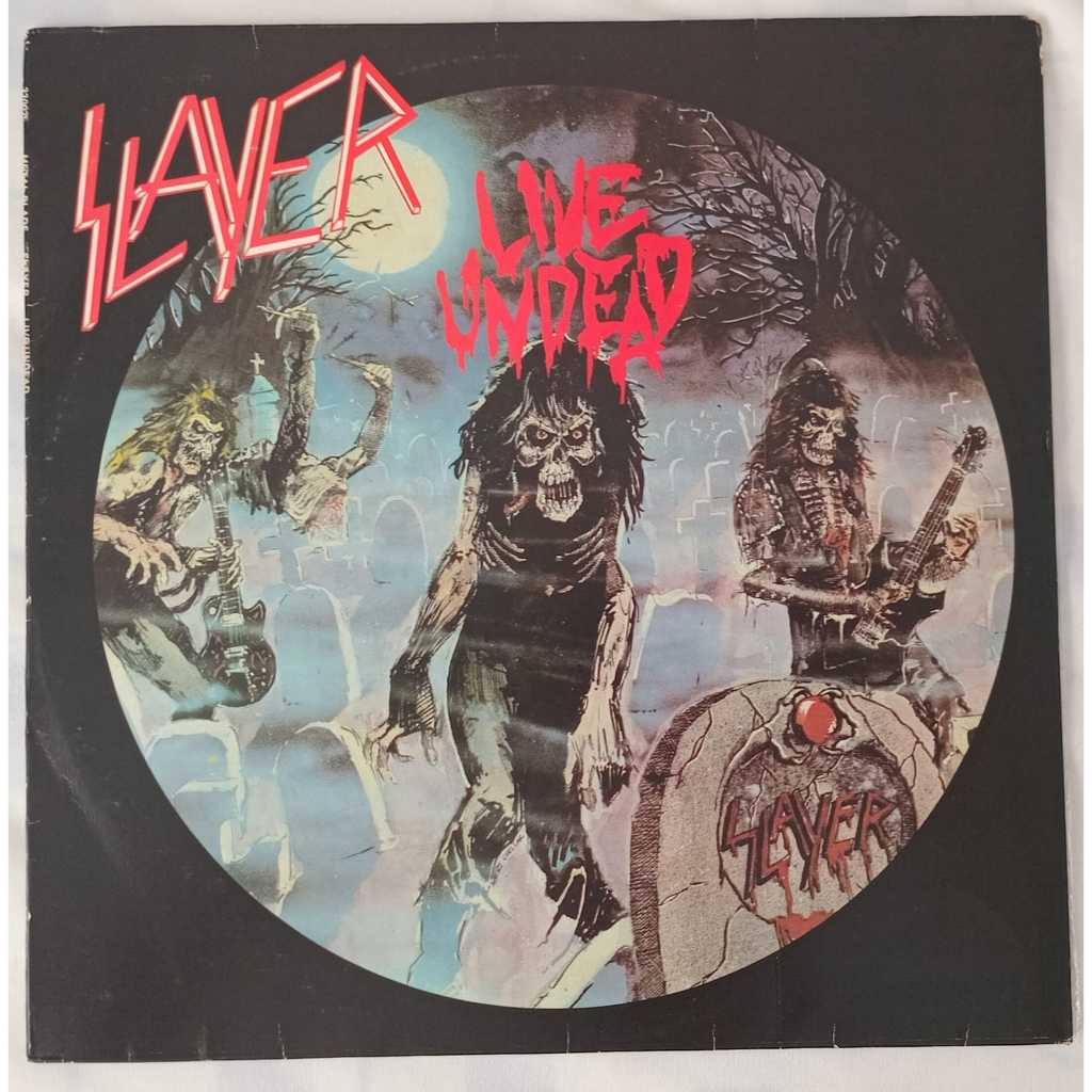 Slayer - Live Undead - Vinil LP - Excelente estado | Shopee Brasil