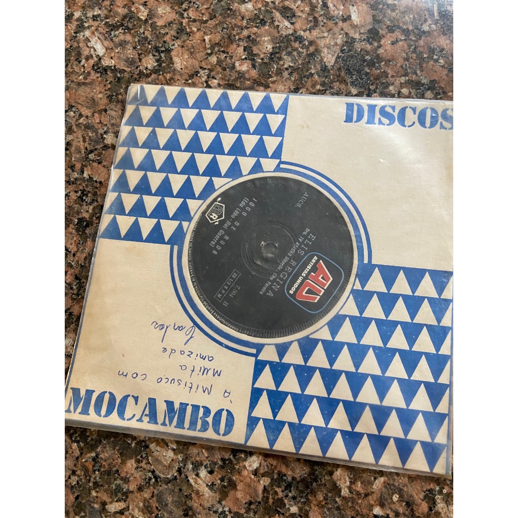 Compacto vinil Elis Regina - Ensaio Geral / Jogo de Roda | Shopee Brasil