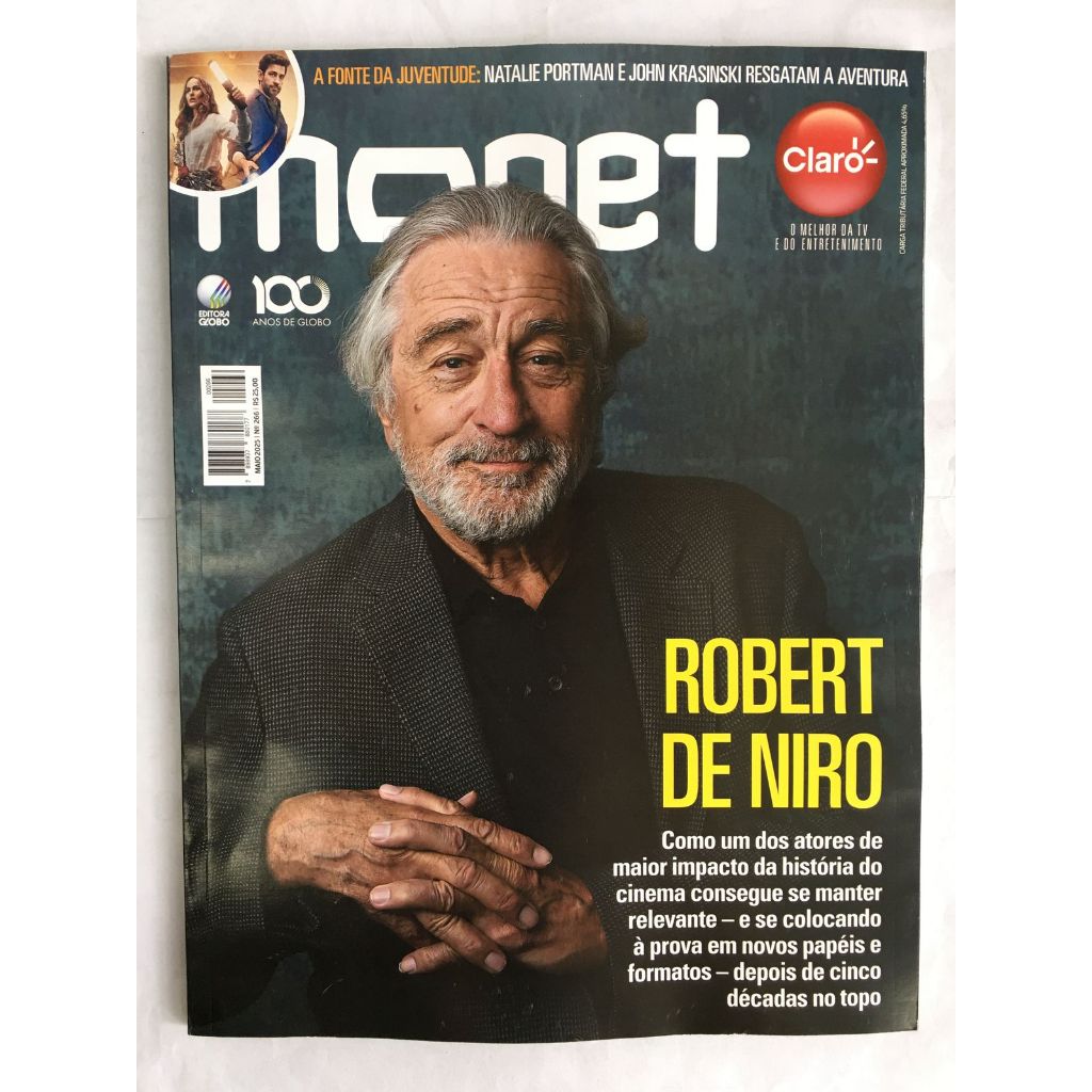 Revista Monet 266 Maio 2025 Robert De Niro | Shopee Brasil
