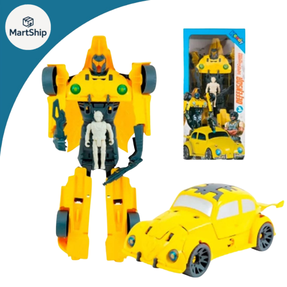 Robo Super Transformers Carrinho Guardioes Brinquedo Infantil Fusca ...