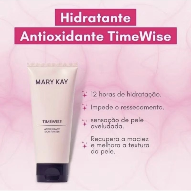 Mary Kay hidratante Antioxidante timewise 85g pele normal a seca | Shopee Brasil