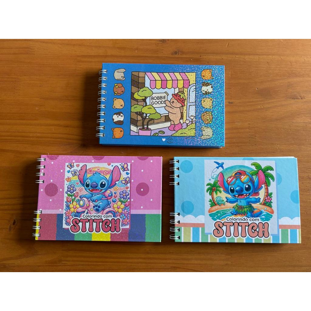 livro de colorir stitch / bobbie goods 60 folhas | Shopee Brasil