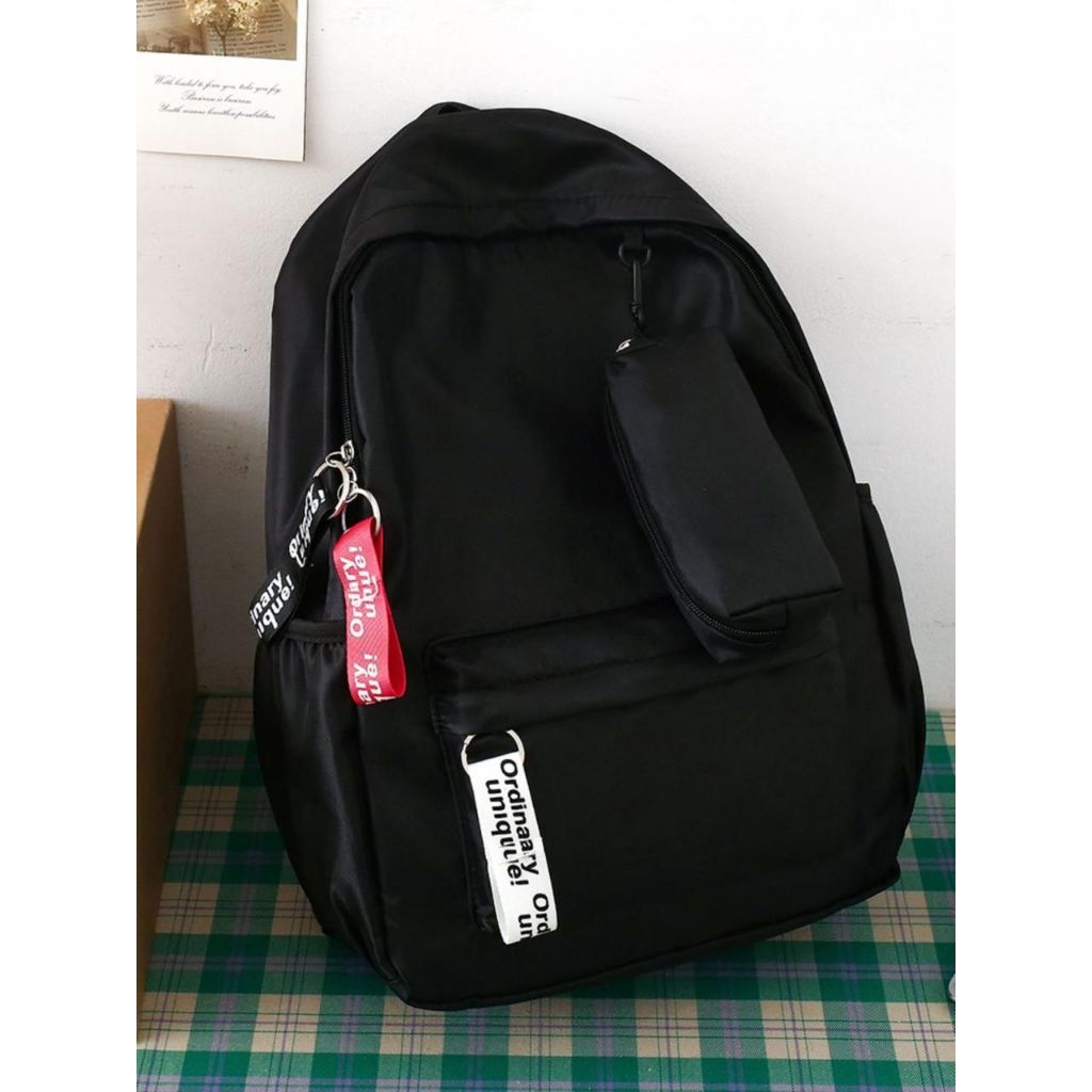 Mochila coreana de grande capacidade mochila escolar impermeável ...