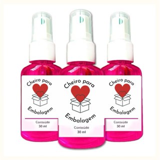 Kit 3 Cheirinho para Pacotes, Encomendas , Caixas, Perfume, Embalagem ...