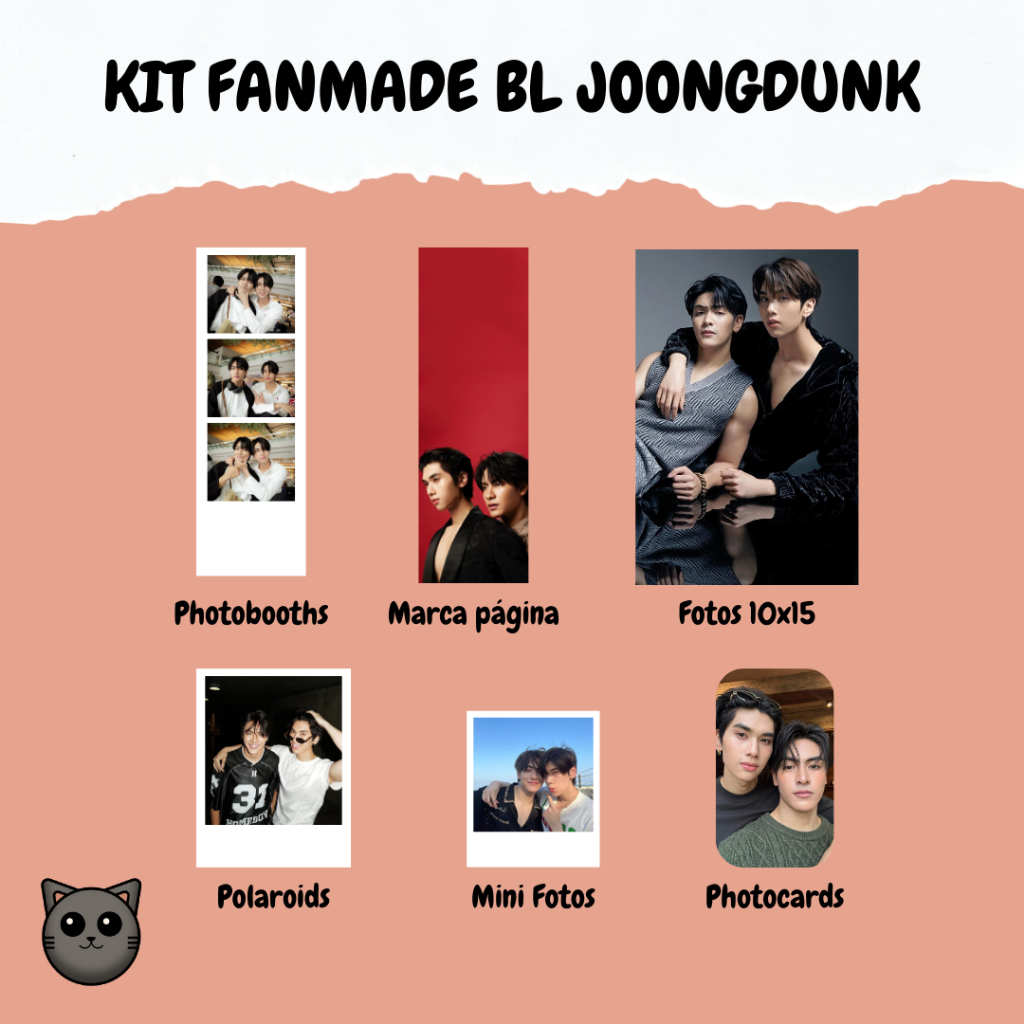 KIT FANMADE BL JOONGDUNK | Shopee Brasil