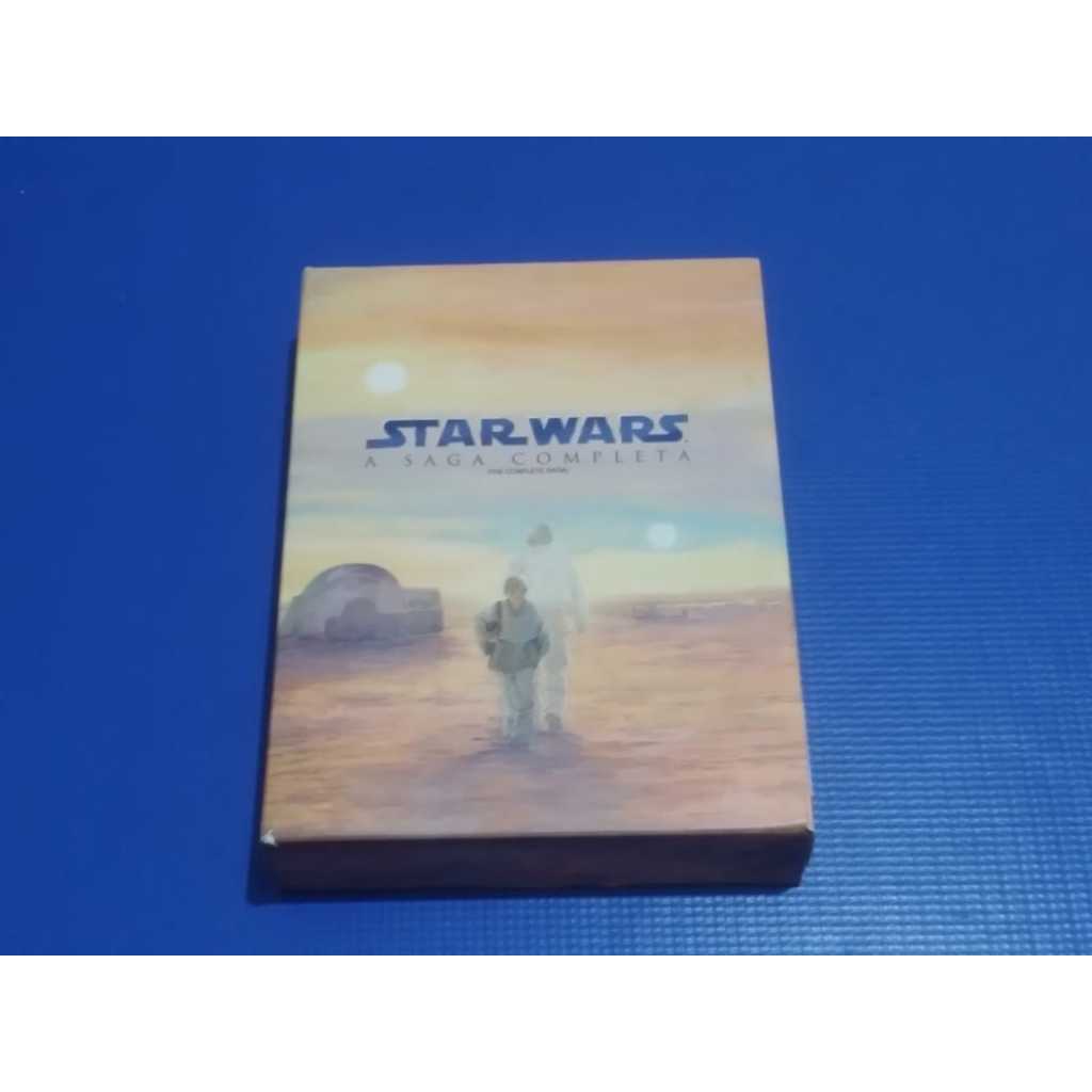 Box Dvds Star Wars A Saga Completa + Livreto ( Excelente ) | Shopee Brasil