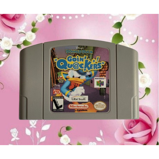 Donald Duck Goin' Quackers - Nintendo 64 | Shopee Brasil