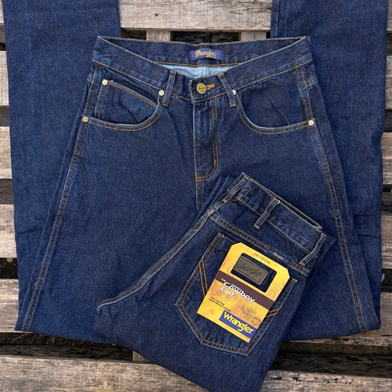 Calça Masculina Wrangler Country Tradicional 100% algodão | Shopee Brasil