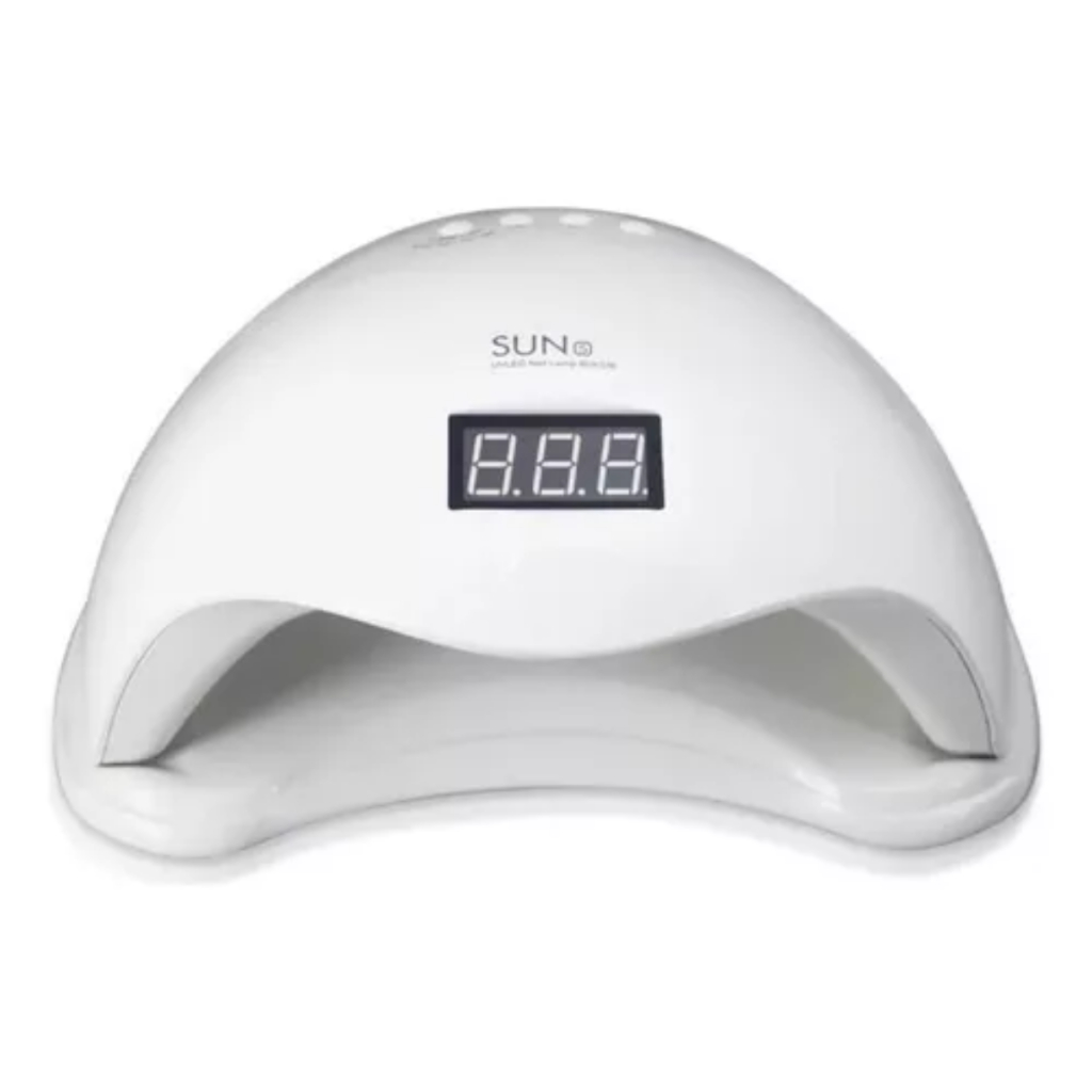 Cabine de LED UV Sun 5 Digital 48w Unha Gel Acrigel Secagem Rápida ...