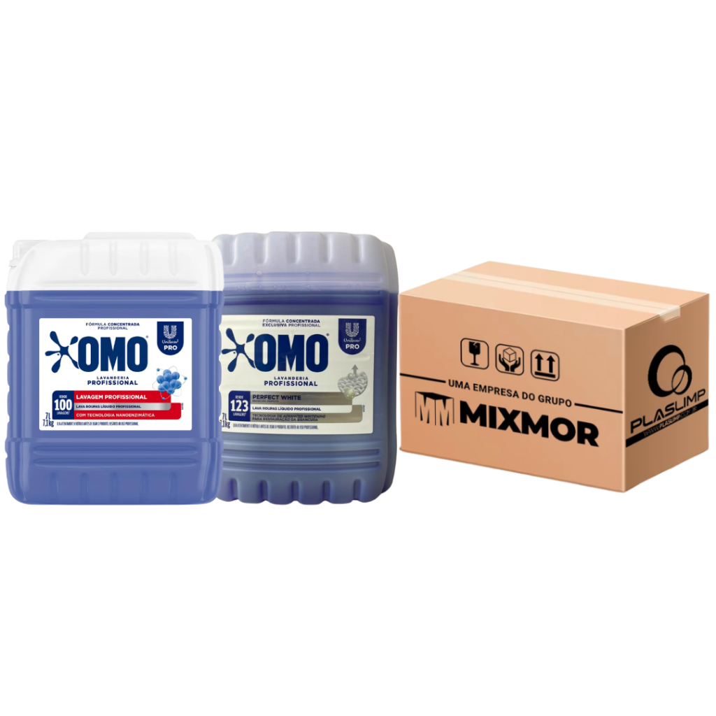 Kit Omo Pro 7L + Omo White 7L | Shopee Brasil