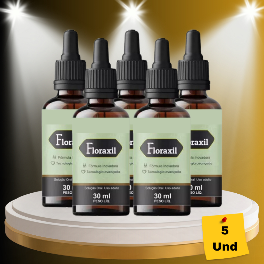 5 FLORAXIL ORIGINAL 30ml | Shopee Brasil