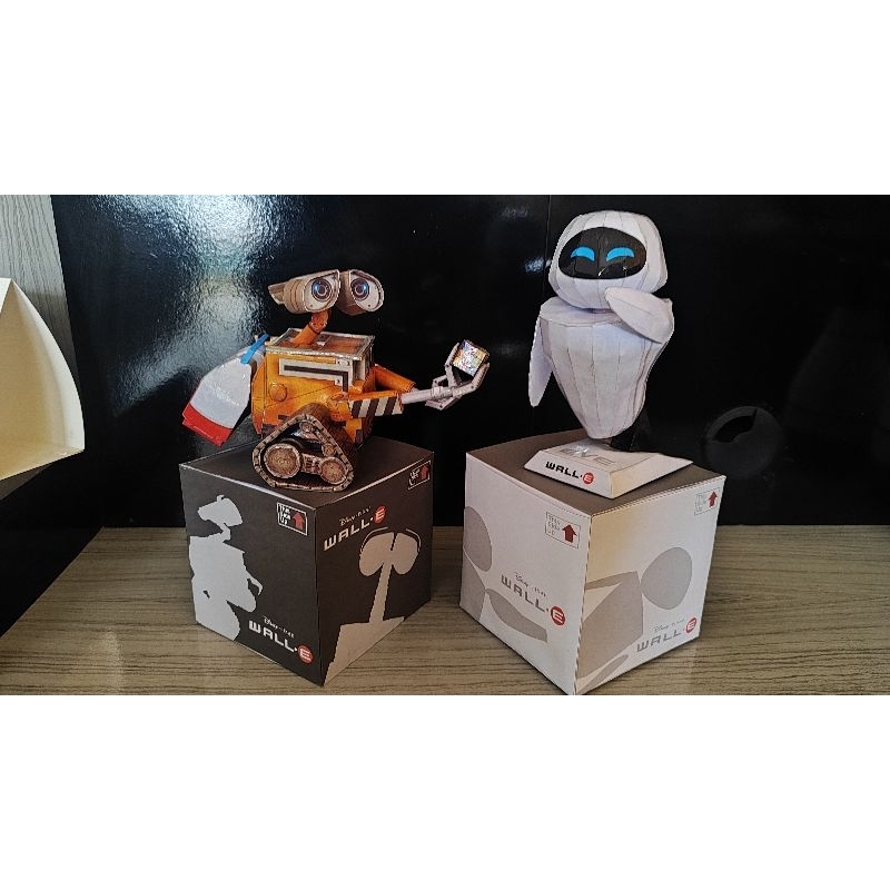 bonecos wall-e e Eve papercraft | Shopee Brasil